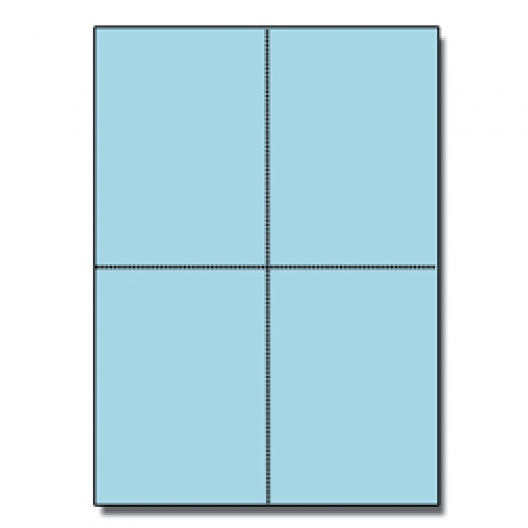 Postcards 4up Blue 1000/pkg | Paper, Envelopes, Cardstock & Wide format ...