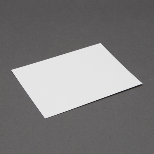 Finch Lee size White Panel Card 100lb 5-1/8x7 250/box | Paper ...