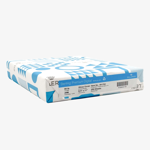 Sterling Premium Digital Gloss 80lb/216g Cover 8-1/2x11 250/pkg | Paper ...