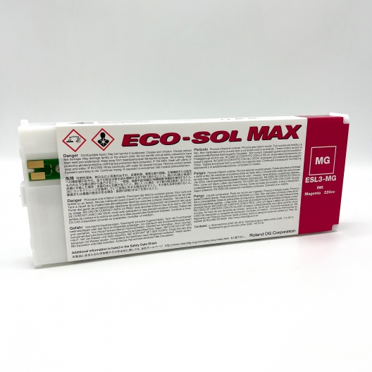 Roland Eco-Sol MAX Magenta Ink ESL3-MG 220ml Cartridge | Paper, Envelopes, Cardstock & Wide ...