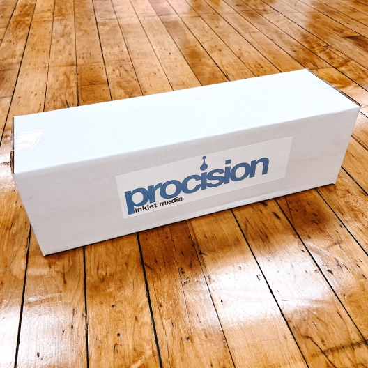 Procision 201 20"x100' 3.4mil Matte White Vinyl w/Clear Permanent ...