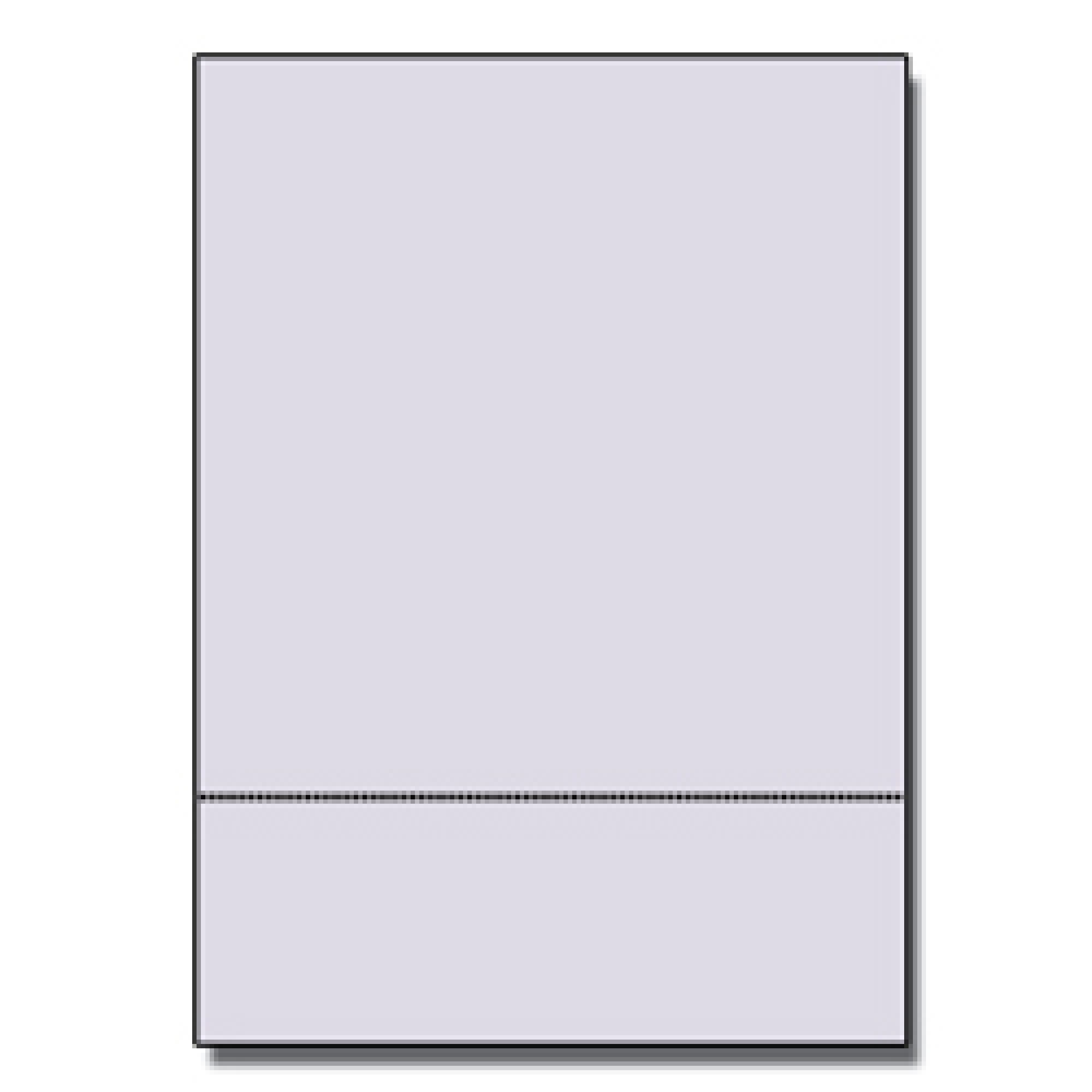 Perforated at 3in Gray 8-1/2x14 24lb 500/pkg | Paper, Envelopes ...