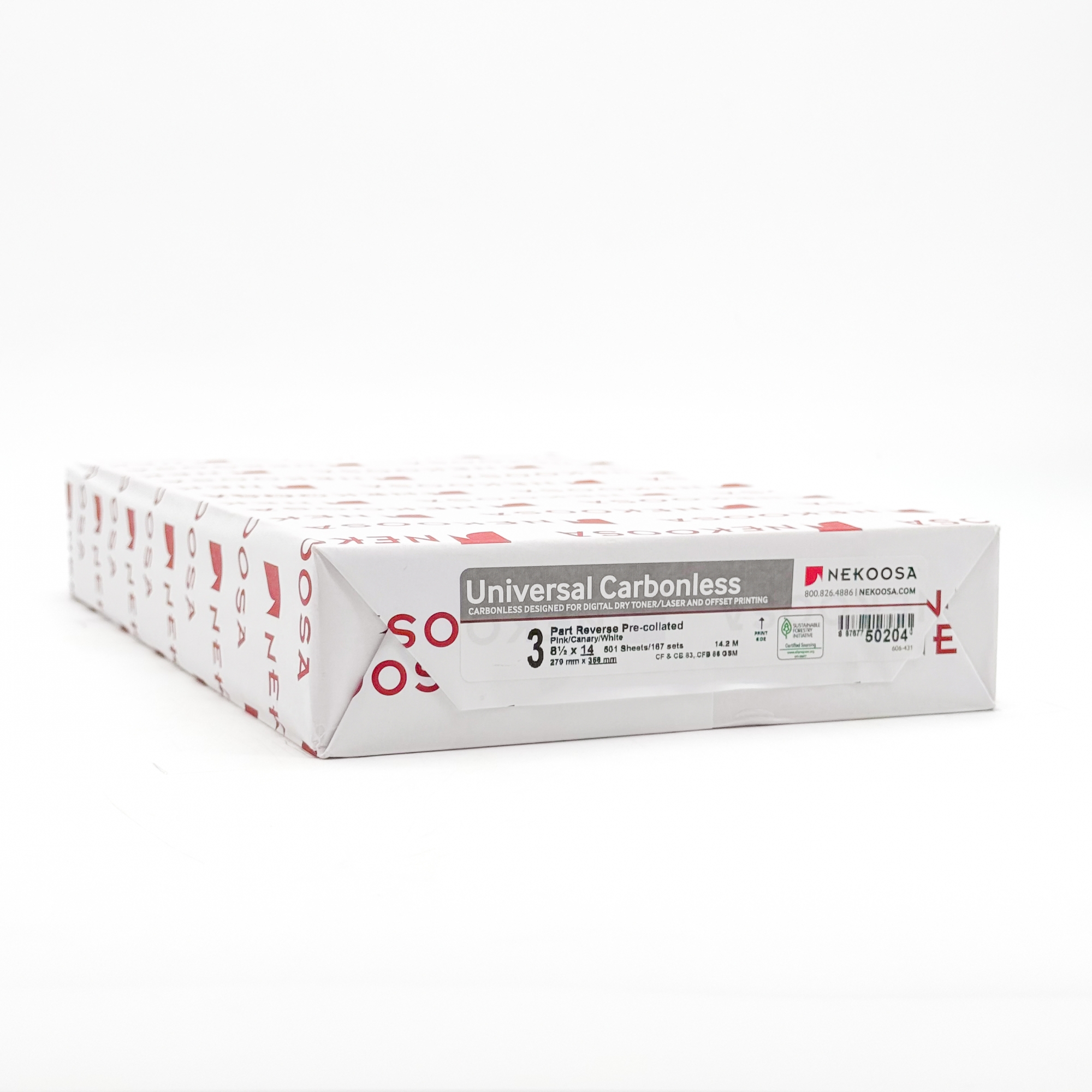 Universal Carbonless Forms 3-Part Reverse 8-1/2x14 167/forms/pkg ...