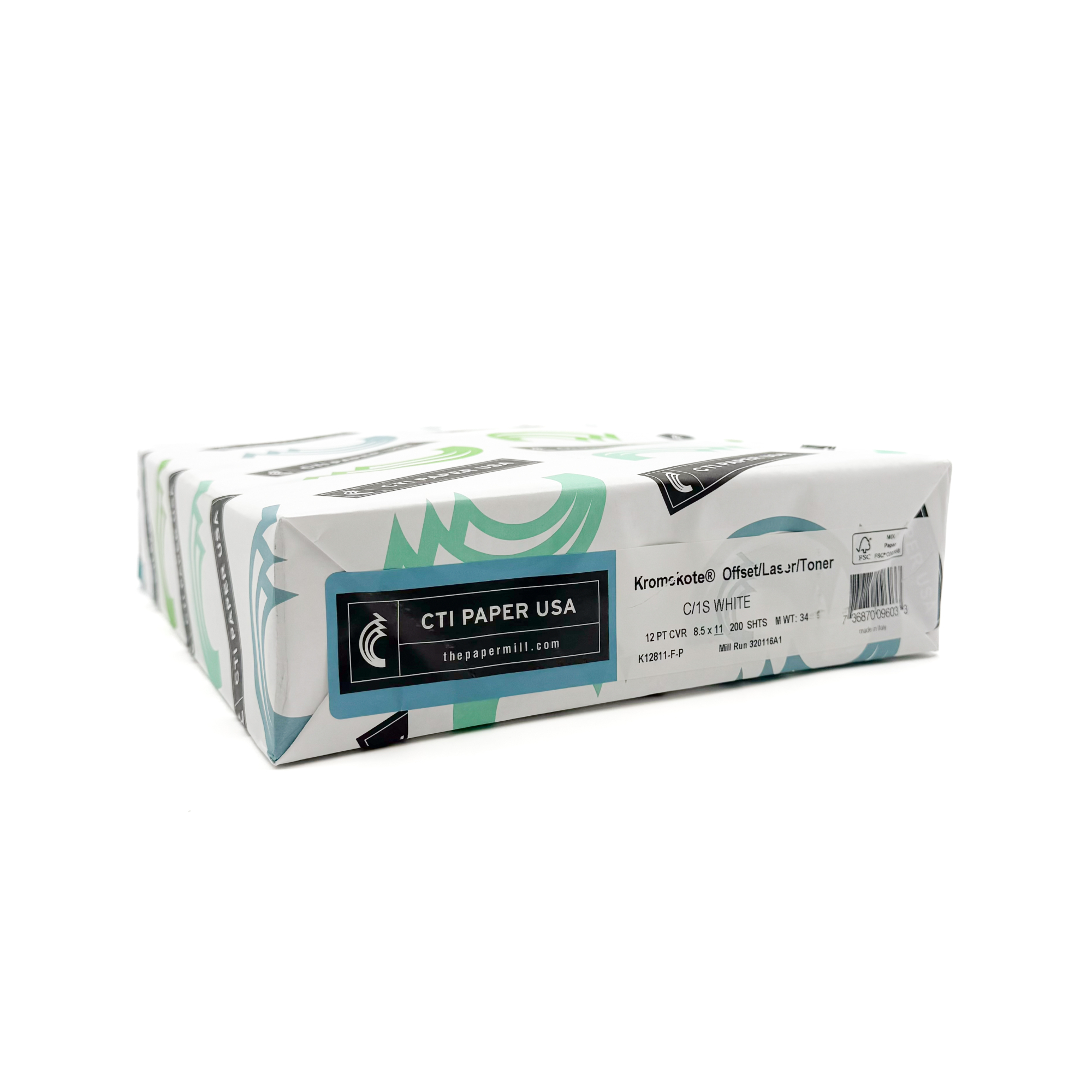 Kromekote Hi Gloss C1S Cover 8-1/2x11 12pt/250g 200/pkg | Paper ...