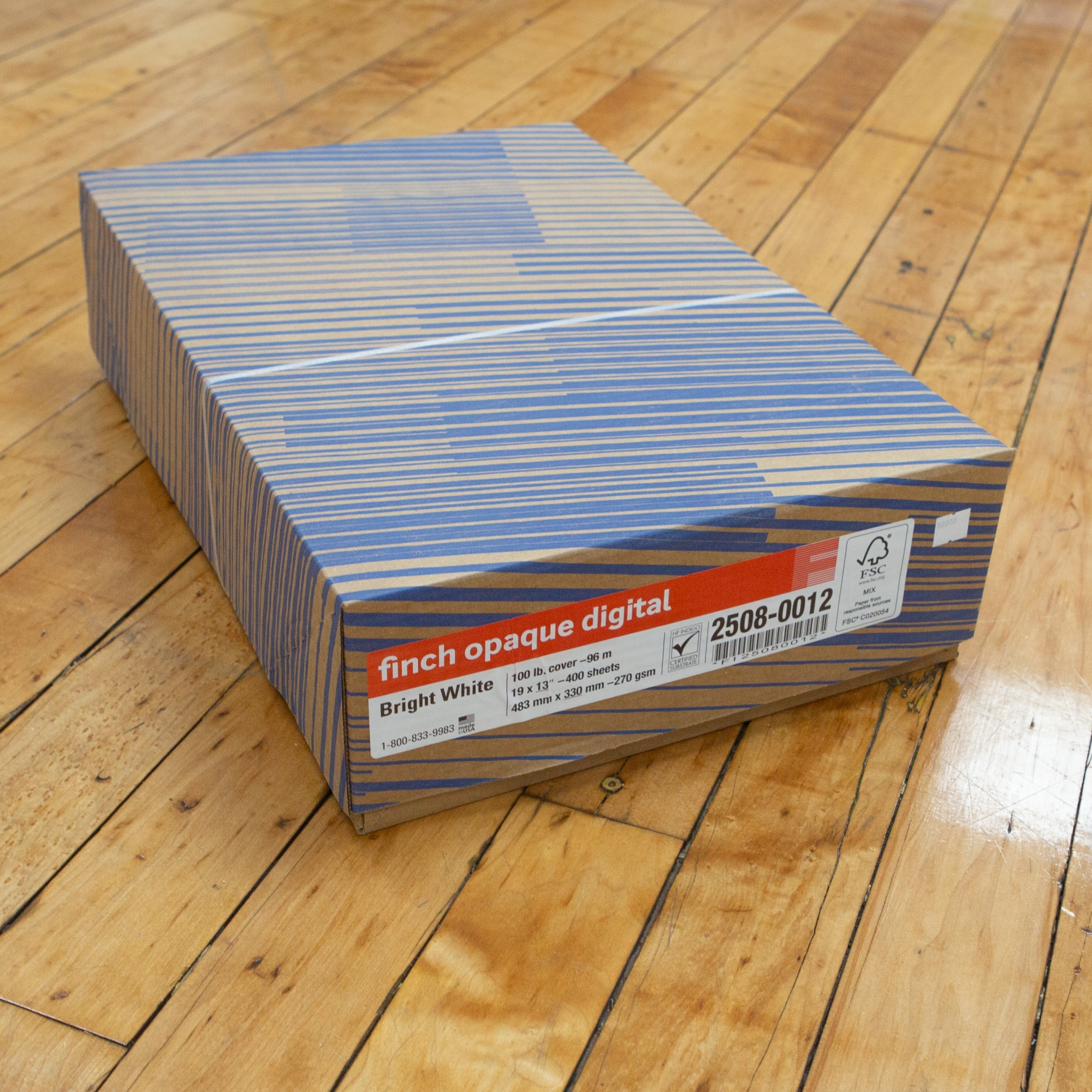 Finch Opaque Digital 19x13 100lb/271g Cardstock 400/case | Paper ...