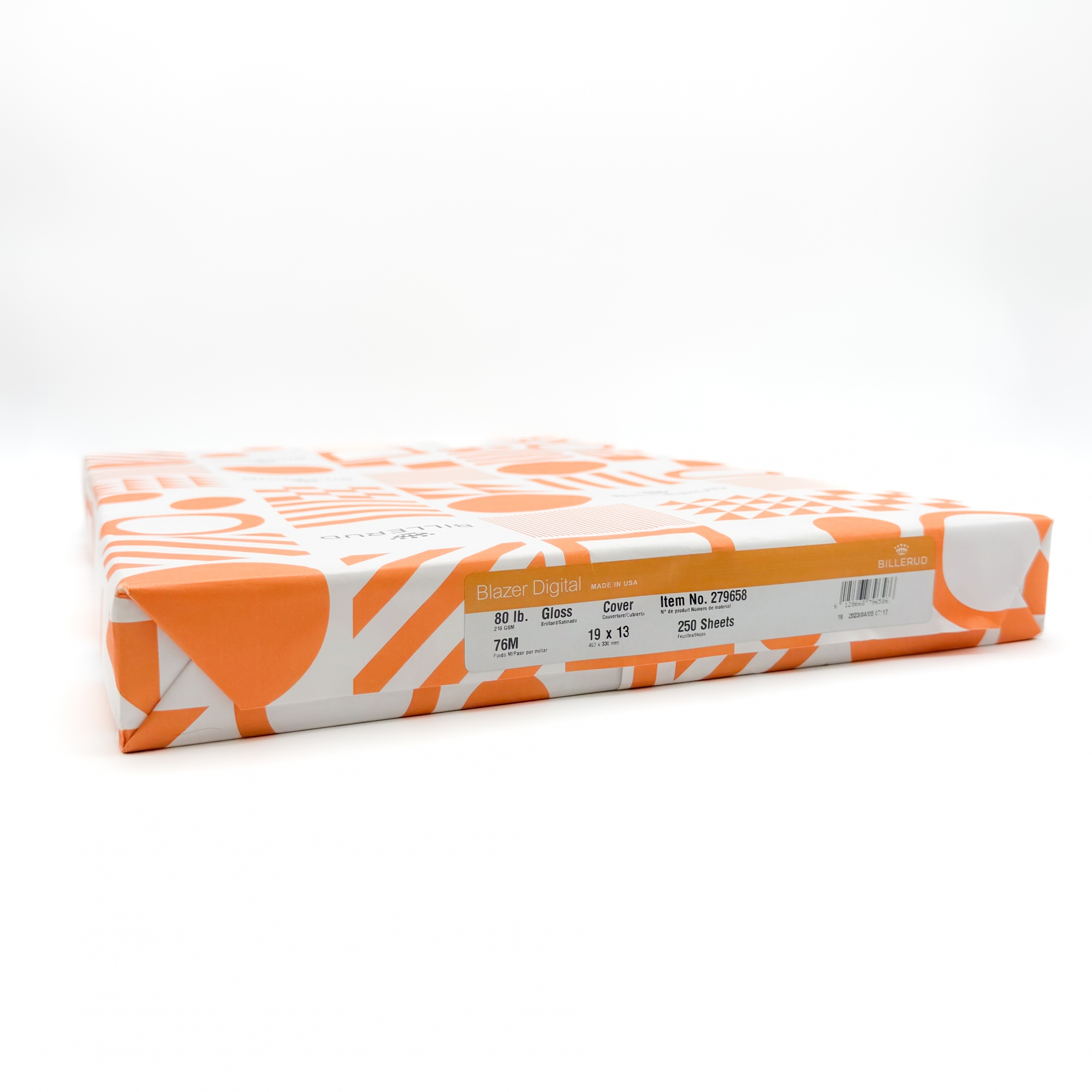 Blazer Gloss Cover 19x13 80lb/216g 250/pkg | Paper, Envelopes ...
