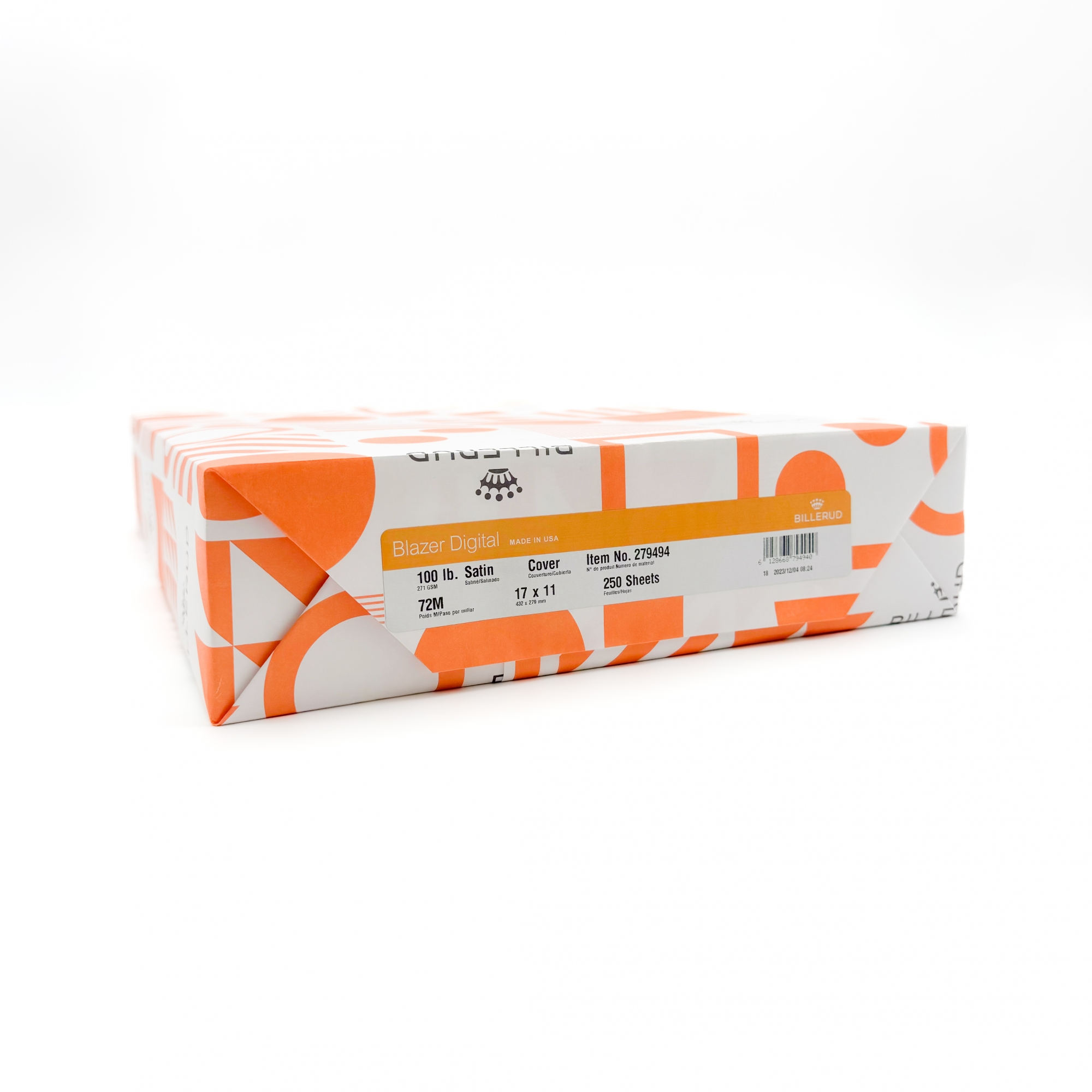 Blazer Satin Cover 17x11 100lb/271g 250/pkg | Paper, Envelopes ...