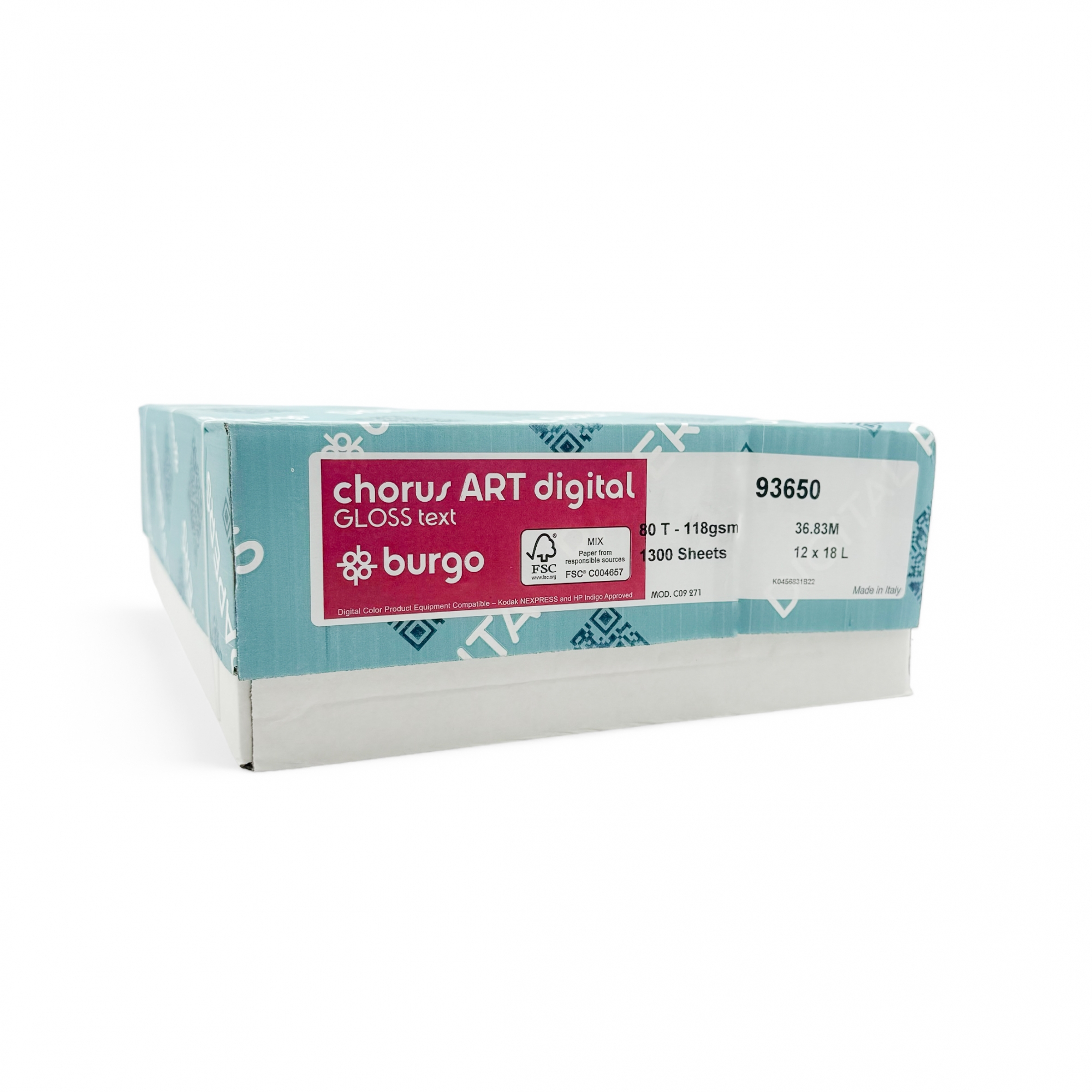 Chorus Art Recycled Digital Gloss 80lb/120g Paper 12x18 1300/case ...