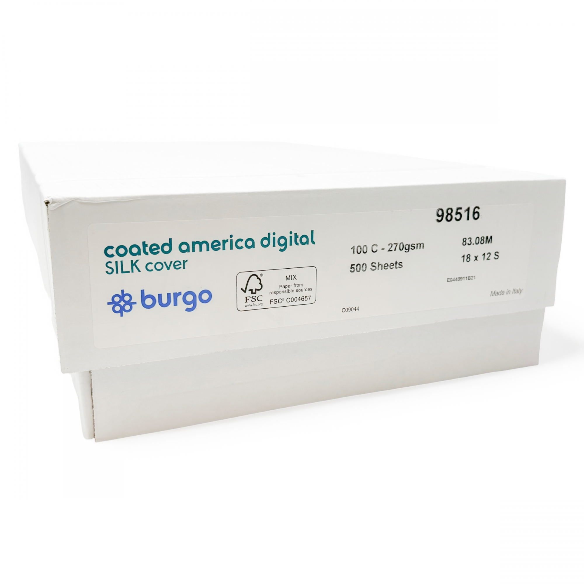 Coated America Digital Silk 100lb/271g Cardstock 18x12 500/case | Paper ...