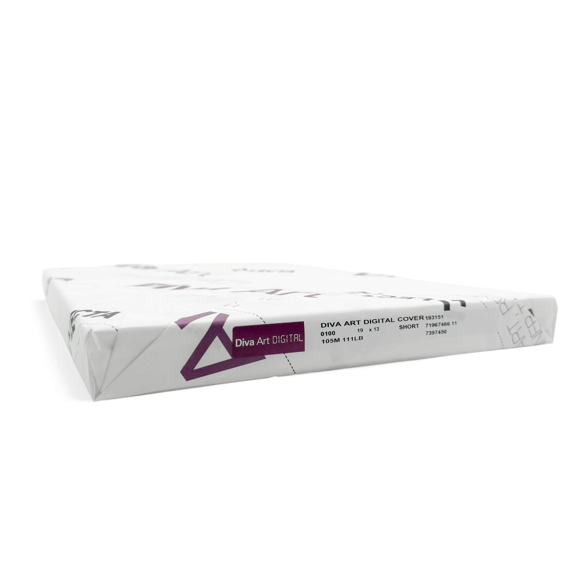 Diva Art Semi-Gloss Coated 1-Side 14pt/111lb/280g Cover 19x13 100/pkg ...