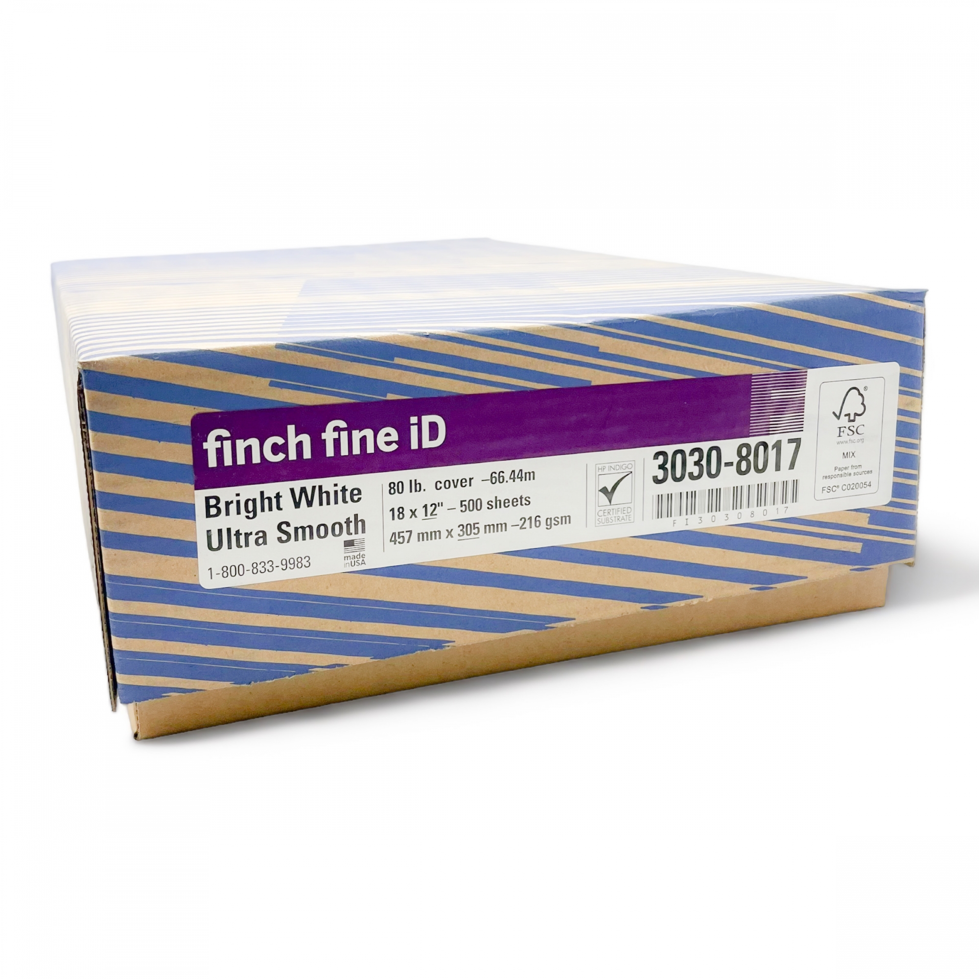 Finch Fine iD 18x12 80lb/216g Cardstock 500/case | Paper, Envelopes ...