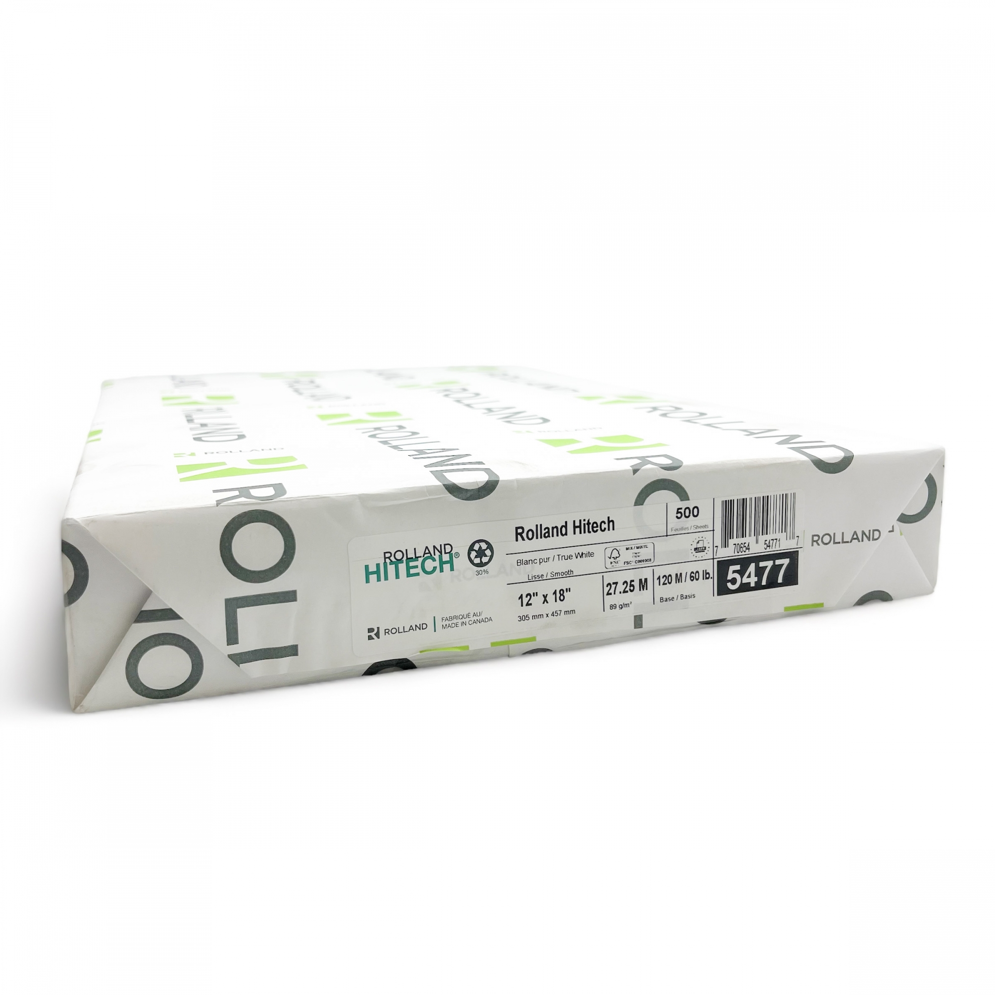 Rolland Hitech 12x18 24/60lb/90g Paper 500/pkg | Paper, Envelopes ...