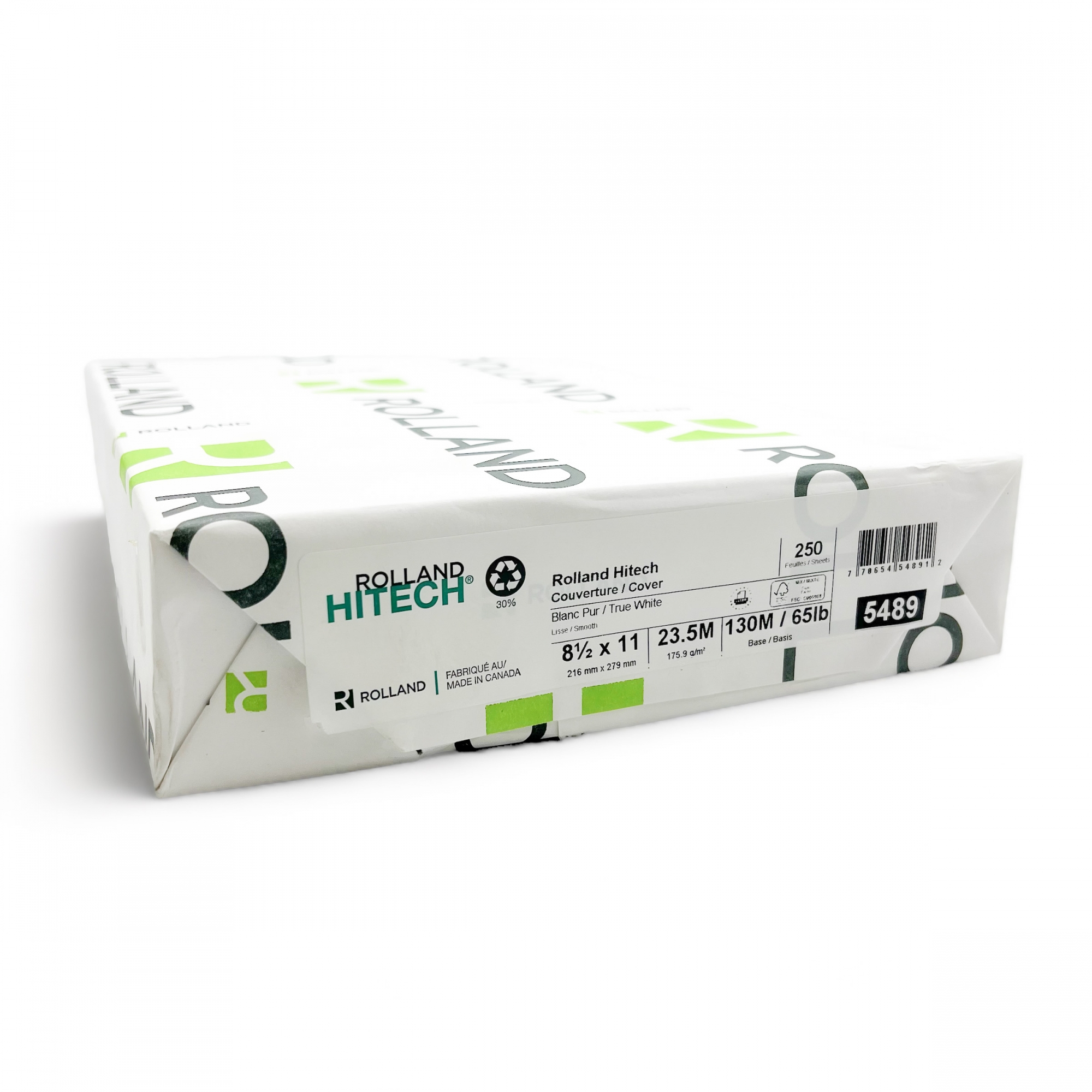 Sustana Hitech 8-1/2x11 65lb/176g Cardstock 250/pkg | Paper, Envelopes ...