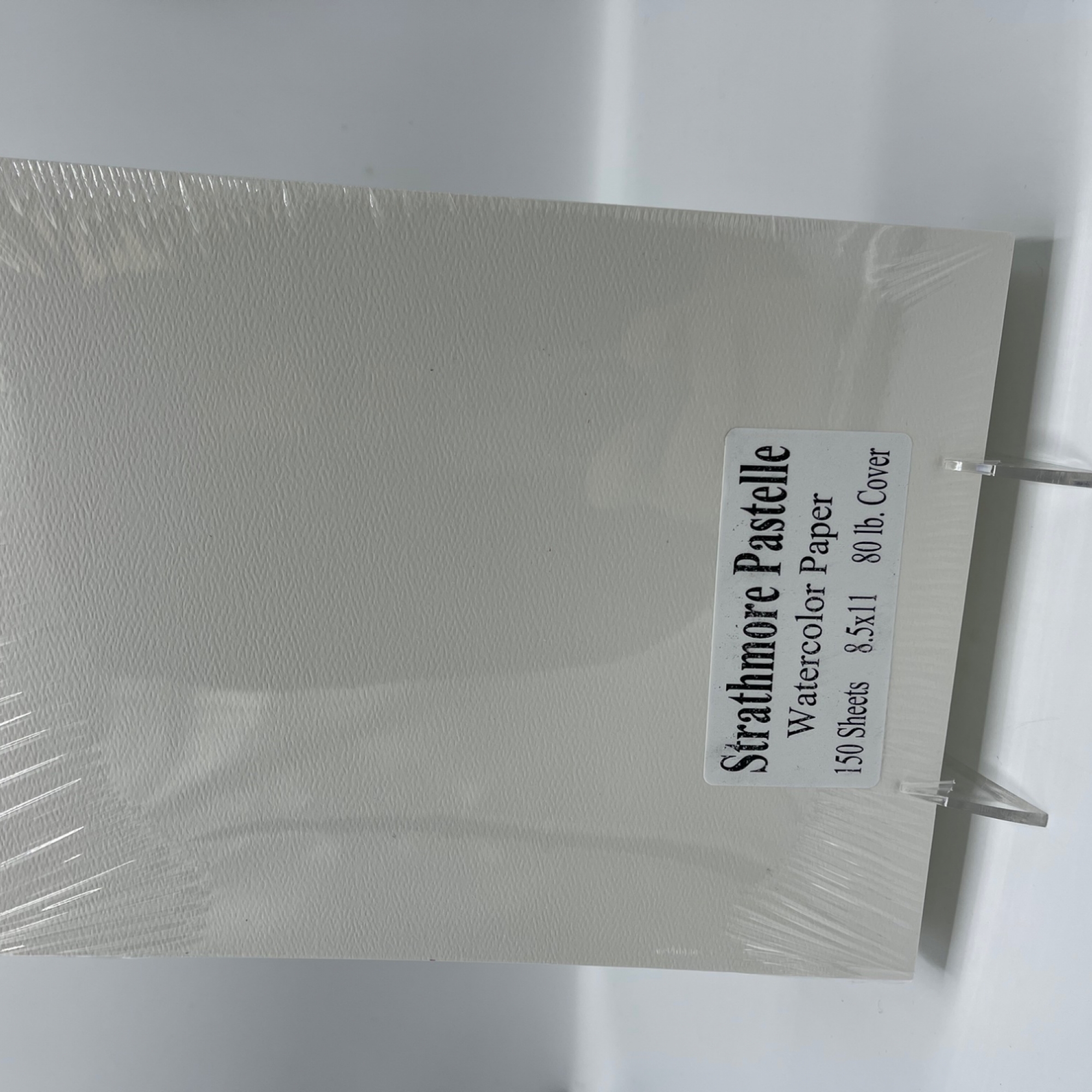 CLOSEOUTS Strathmore Pastelle Soft White Watercolor Paper 8.5x11 80lb ...