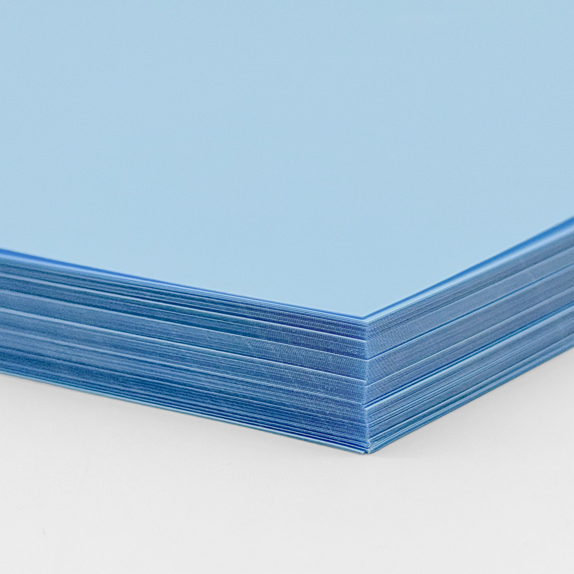KernowPrint Pro Blue Pastel Polyester 5mil/165g 8-1/2x11 100/pkg ...