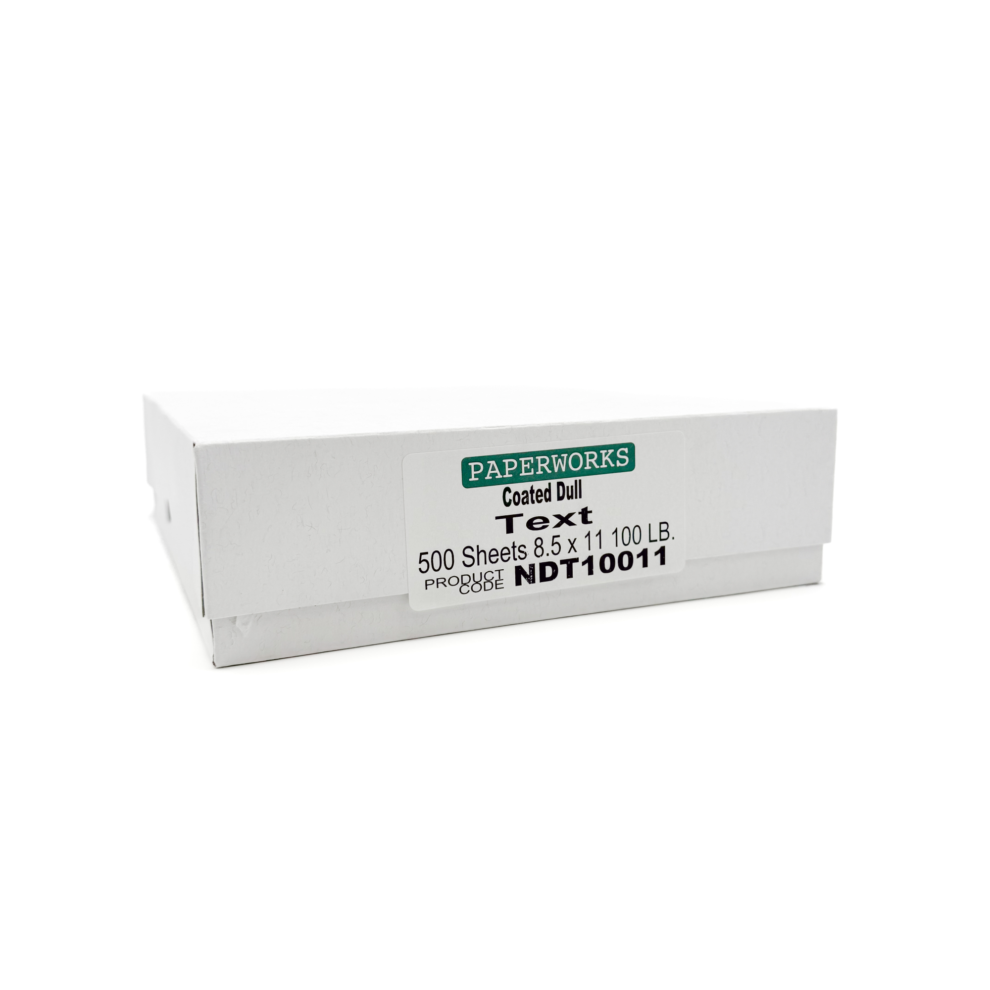 Paperworks Coated Dull 100lb/148g Paper 8-1/2x11 500/pkg | Paper ...