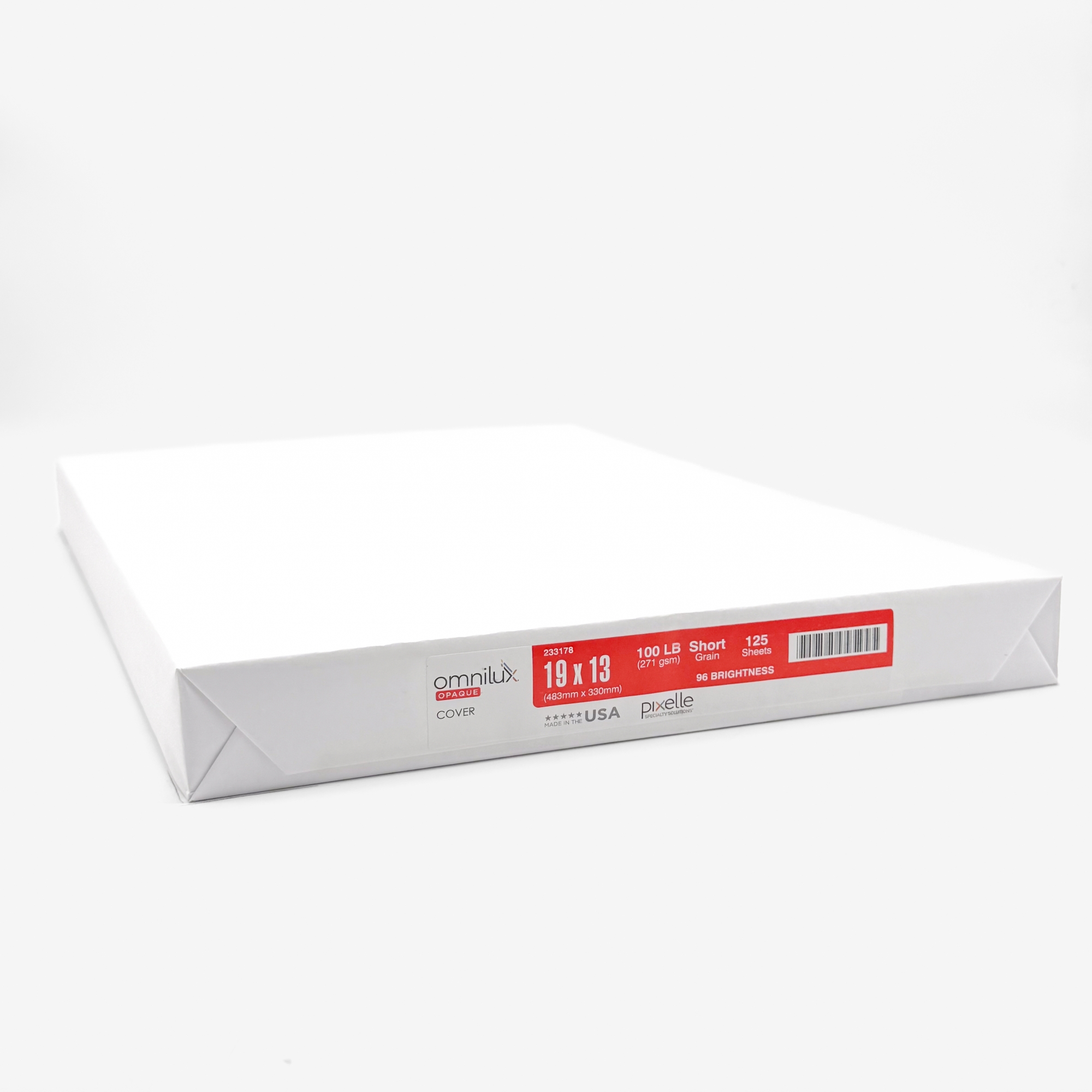 Omnilux Opaque Digital 19x13 100lb/271g Cardstock 125/pkg | Paper ...