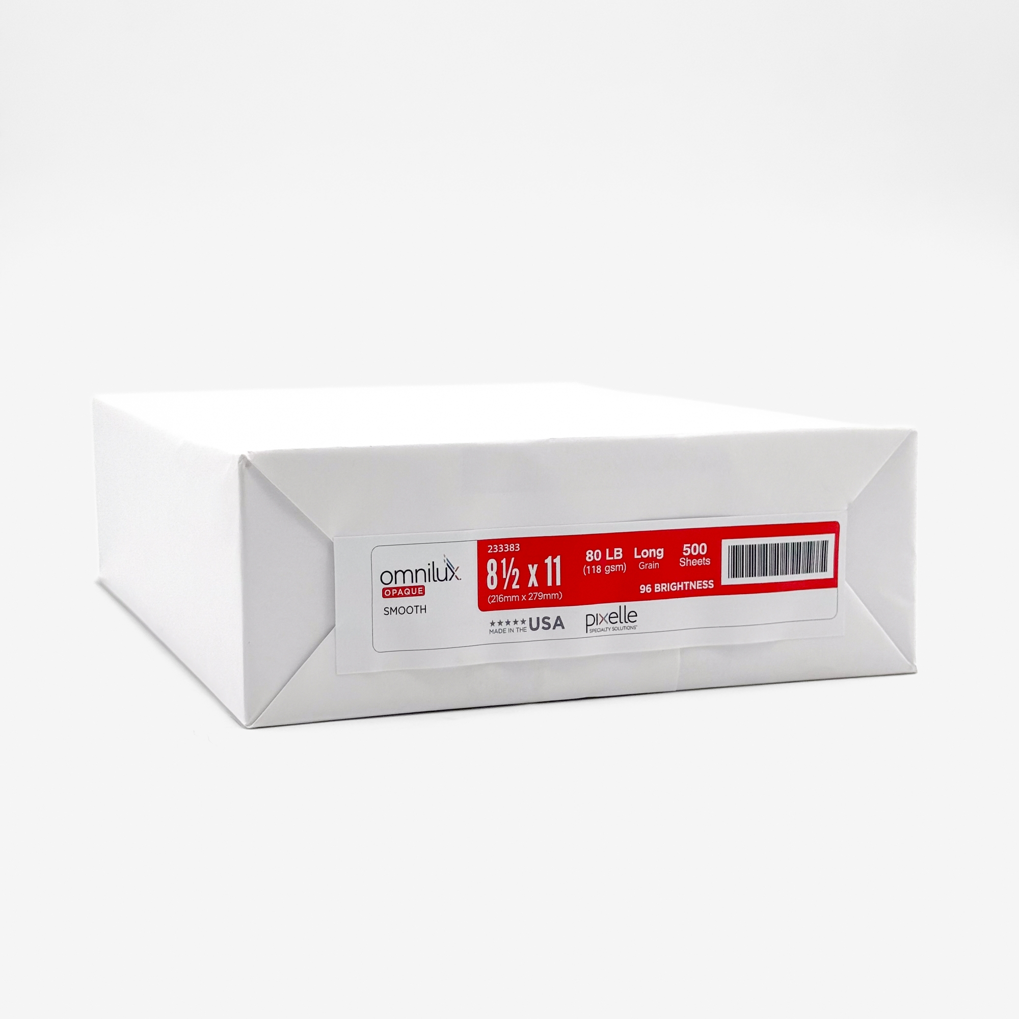 Omnilux Opaque Digital 8-1/2x11 32/80lb/120g Paper 500/pkg | Paper ...