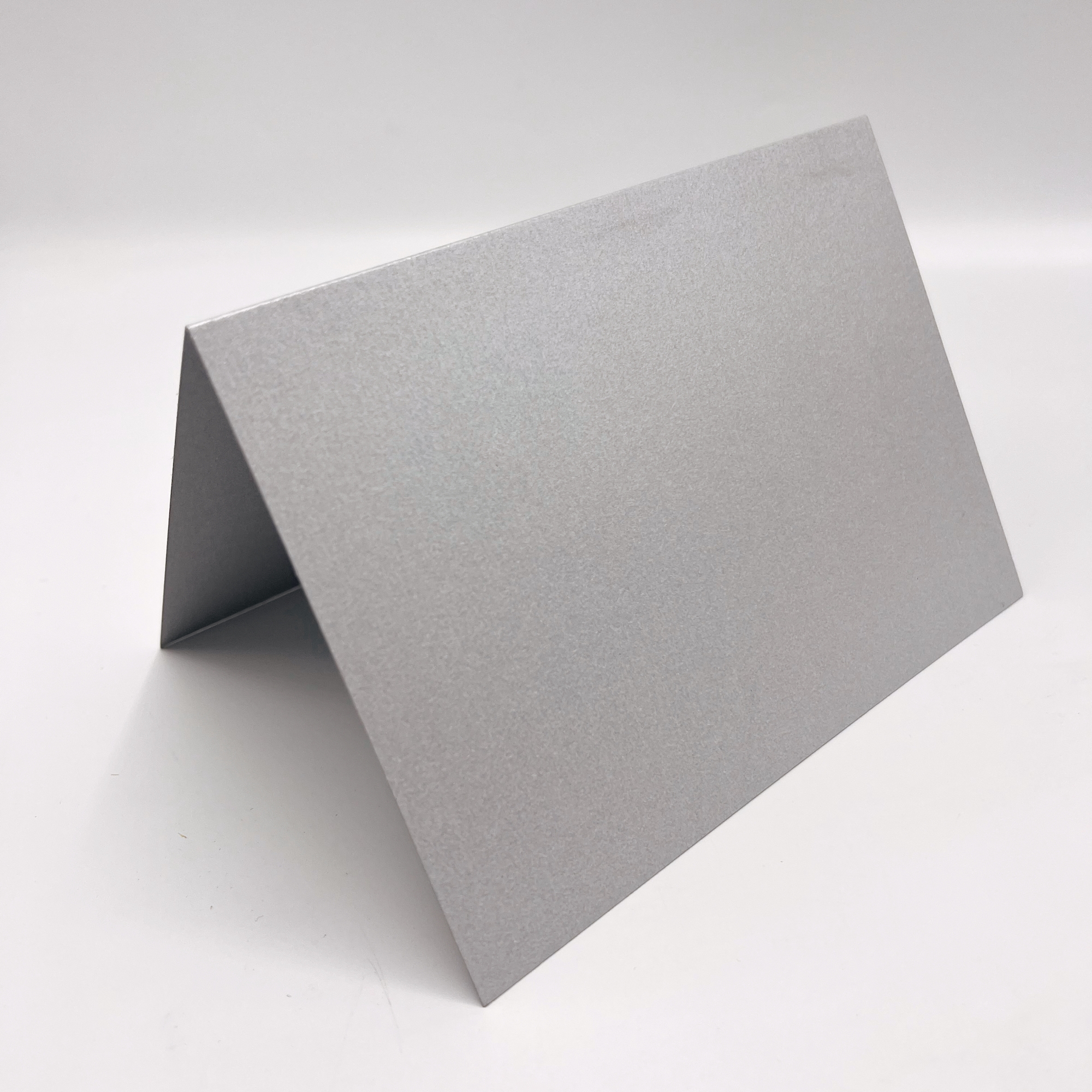 CLOSEOUTS Stardream Cover Silver A-7 Foldover Card 50/pkg | Paper ...