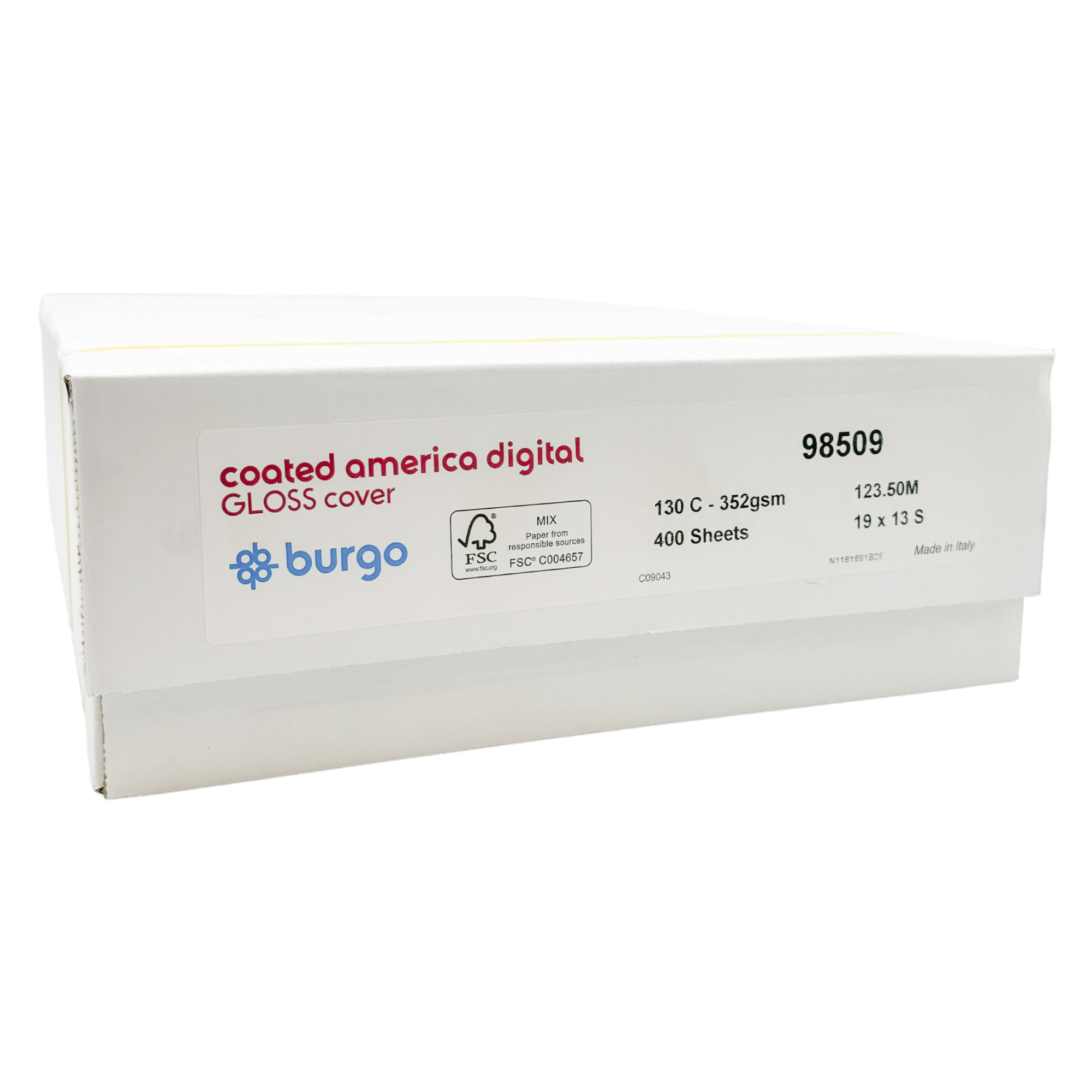 Coated America Digital Gloss 130lb/351g Cardstock 19x13 400/case ...