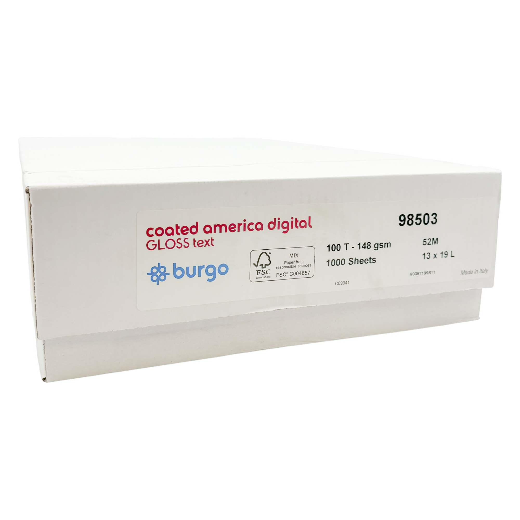 Coated America Digital Gloss 100lb/148g Paper 13x19 1000/case | Paper ...