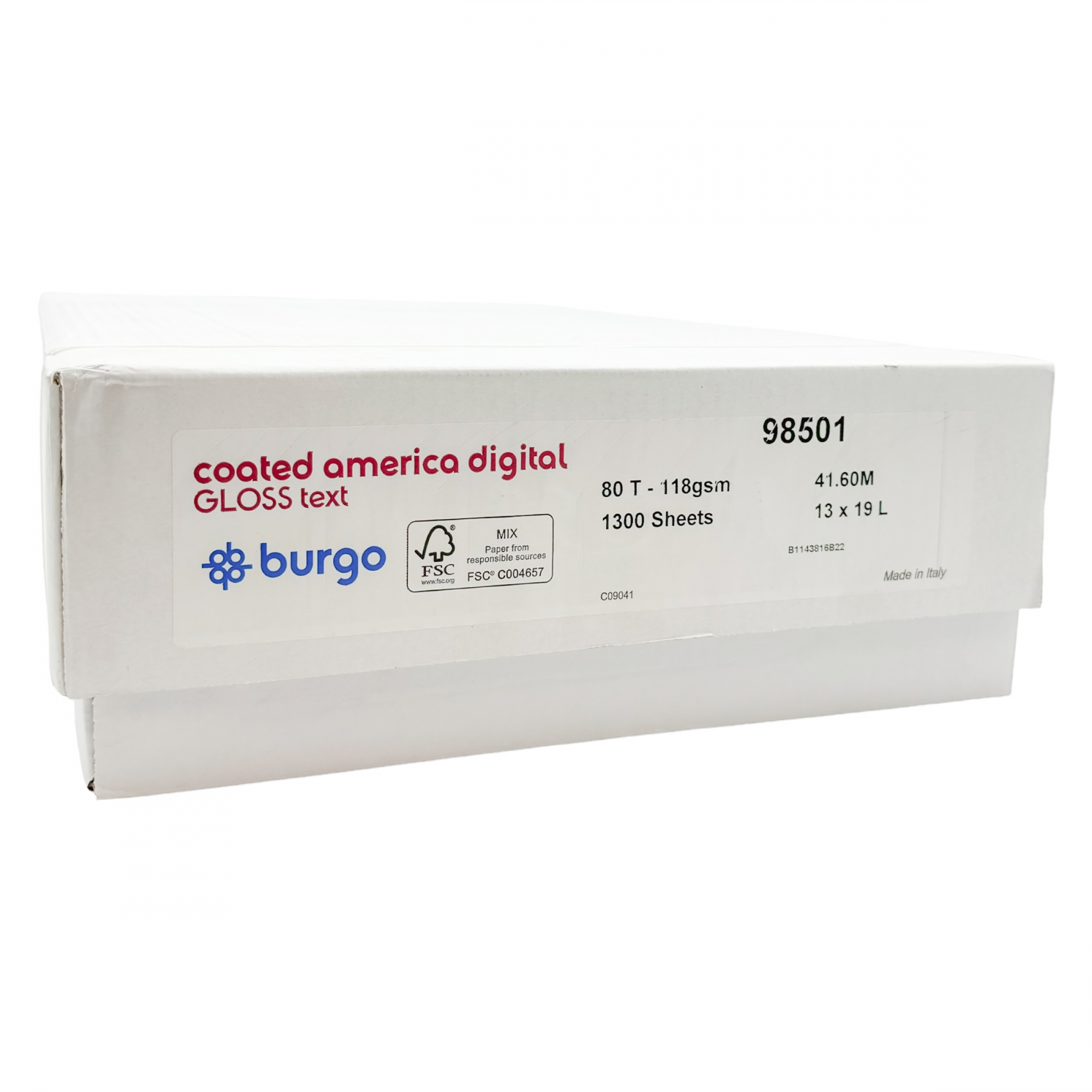 Coated America Digital Gloss 80lb/120g Paper 13x19 1300/case | Paper ...