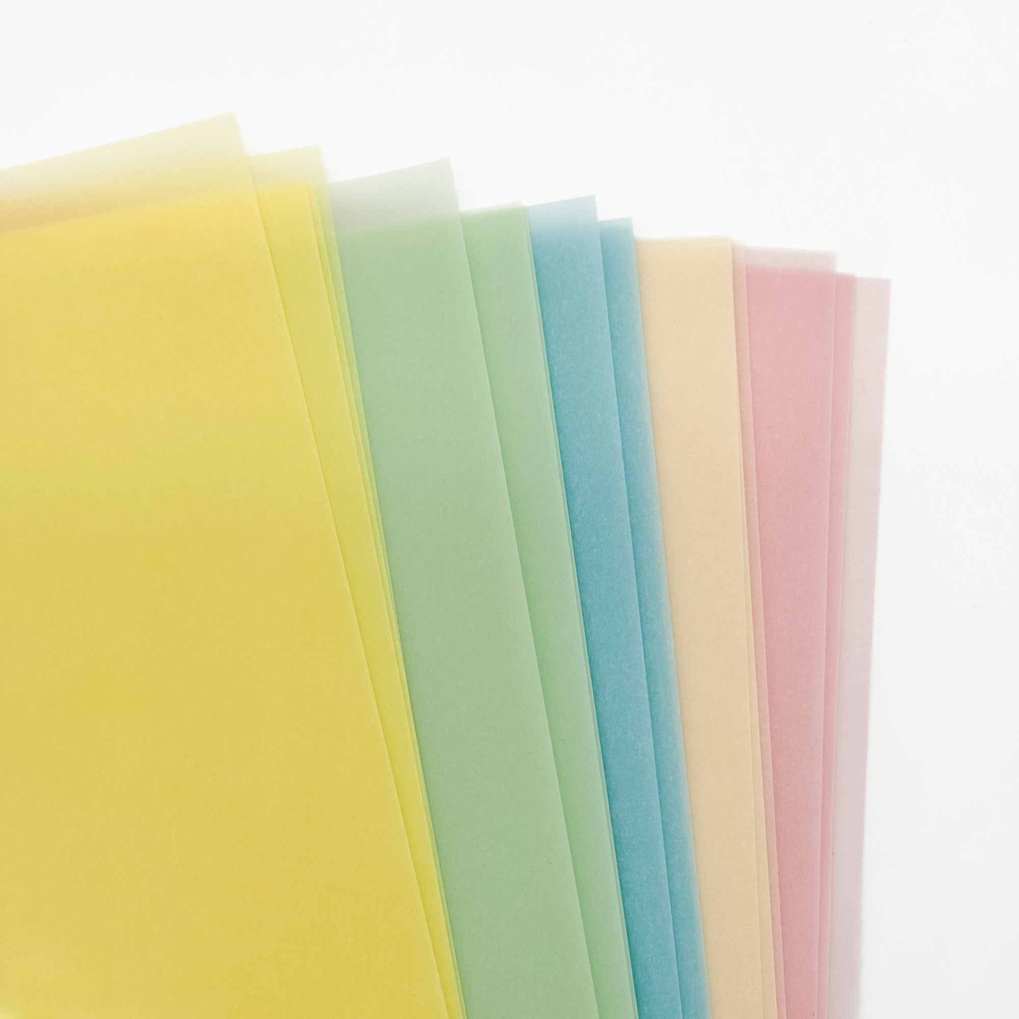 Translucent Vellum 5-Color Assortment 8-1/2X11 27lb/102g 120/pkg ...