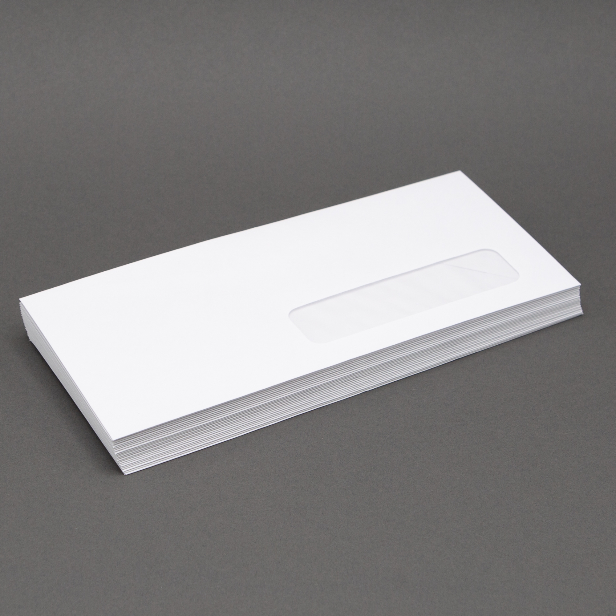 White Wove #10 24lb RIGHT-HAND Window 500/box | Paper, Envelopes ...