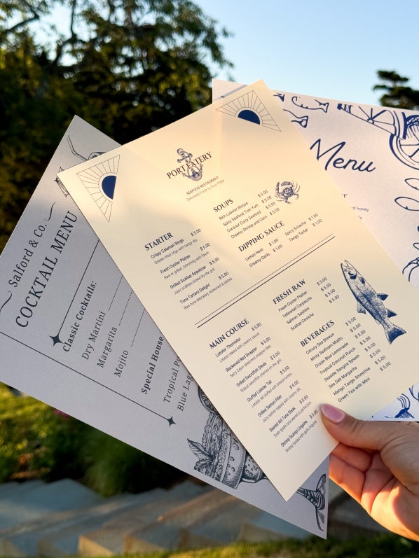 Menu Paper Super Store-Waterproof+Throwaway Menu Paper | Paper ...